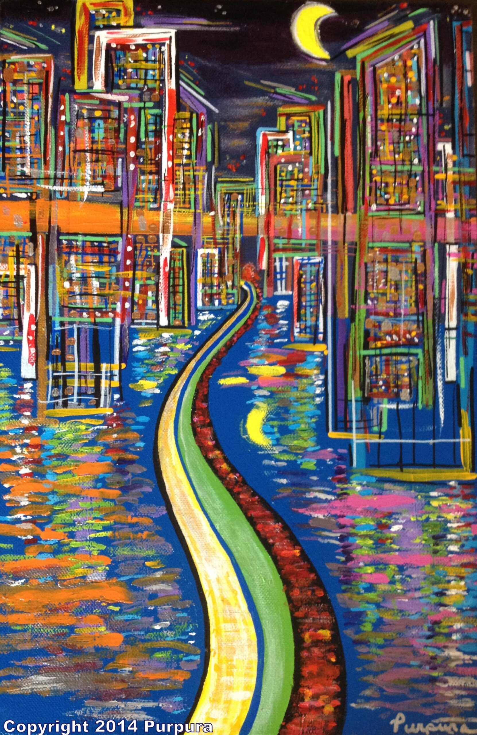 Flooded Downtown - James Purpura