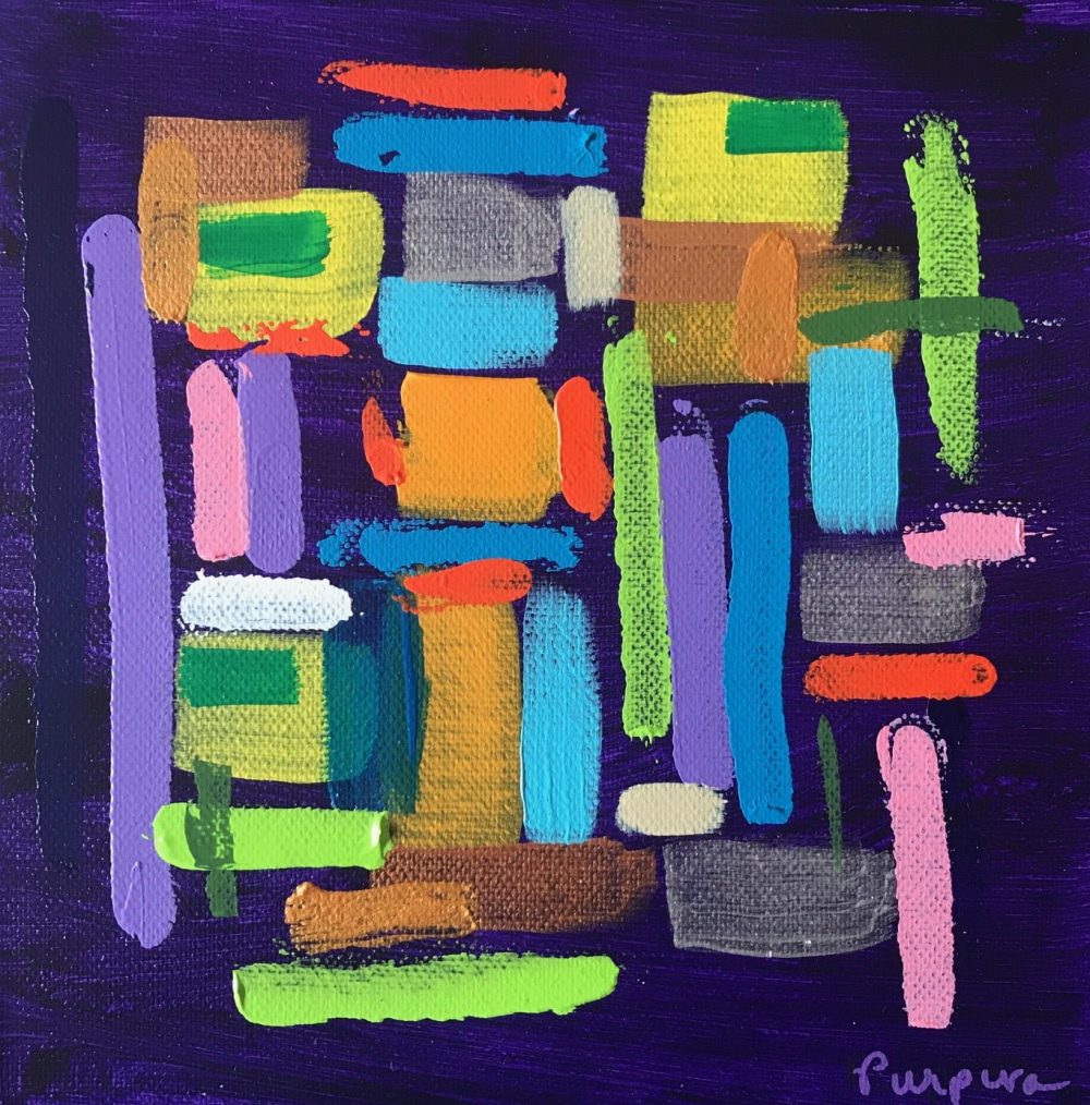 Confinement Color Pyramid III - James Purpura